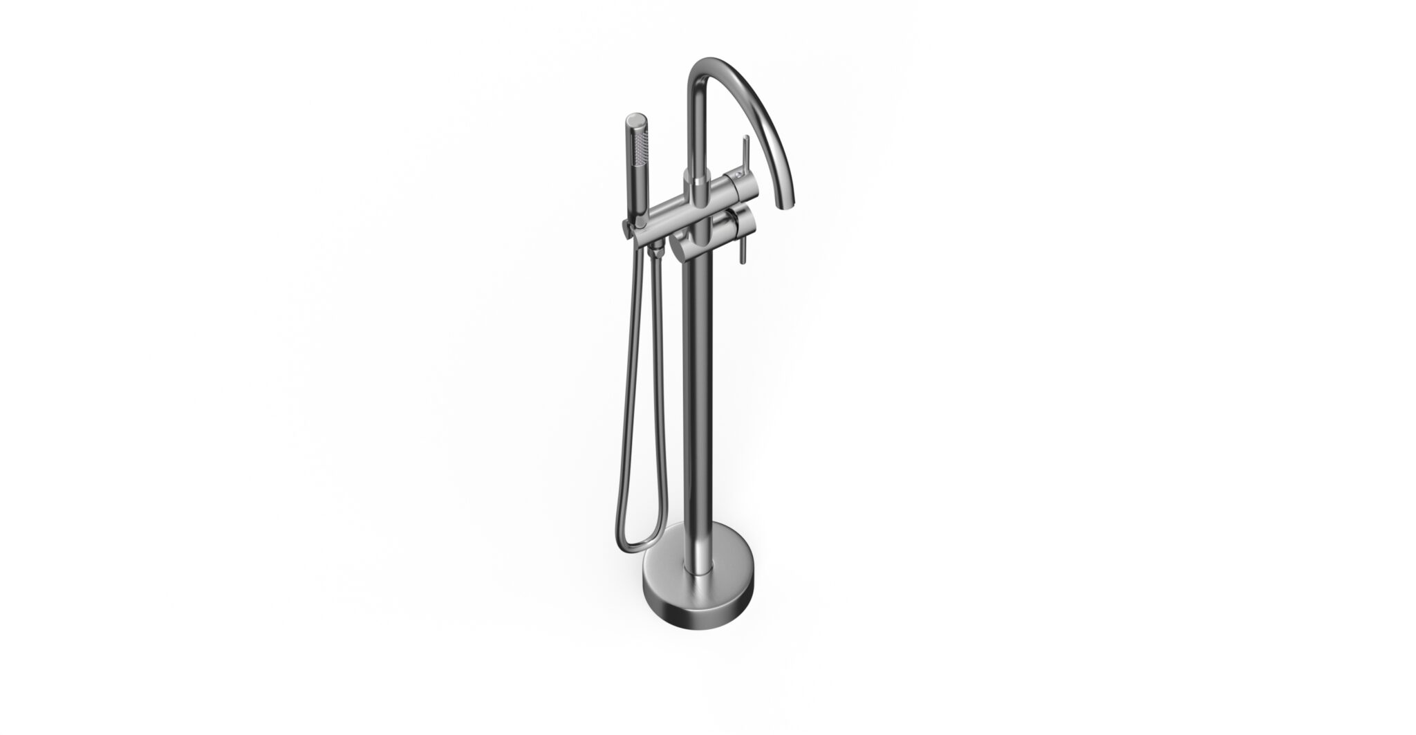 Tub Filler with Handheld Shower - Model AT-01 | Badeloft USA