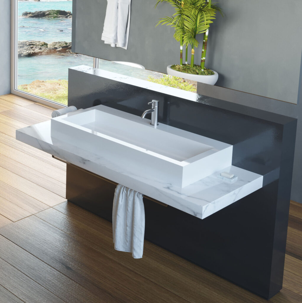 Countertop Sink - Model WB-05-XXL | Badeloft USA