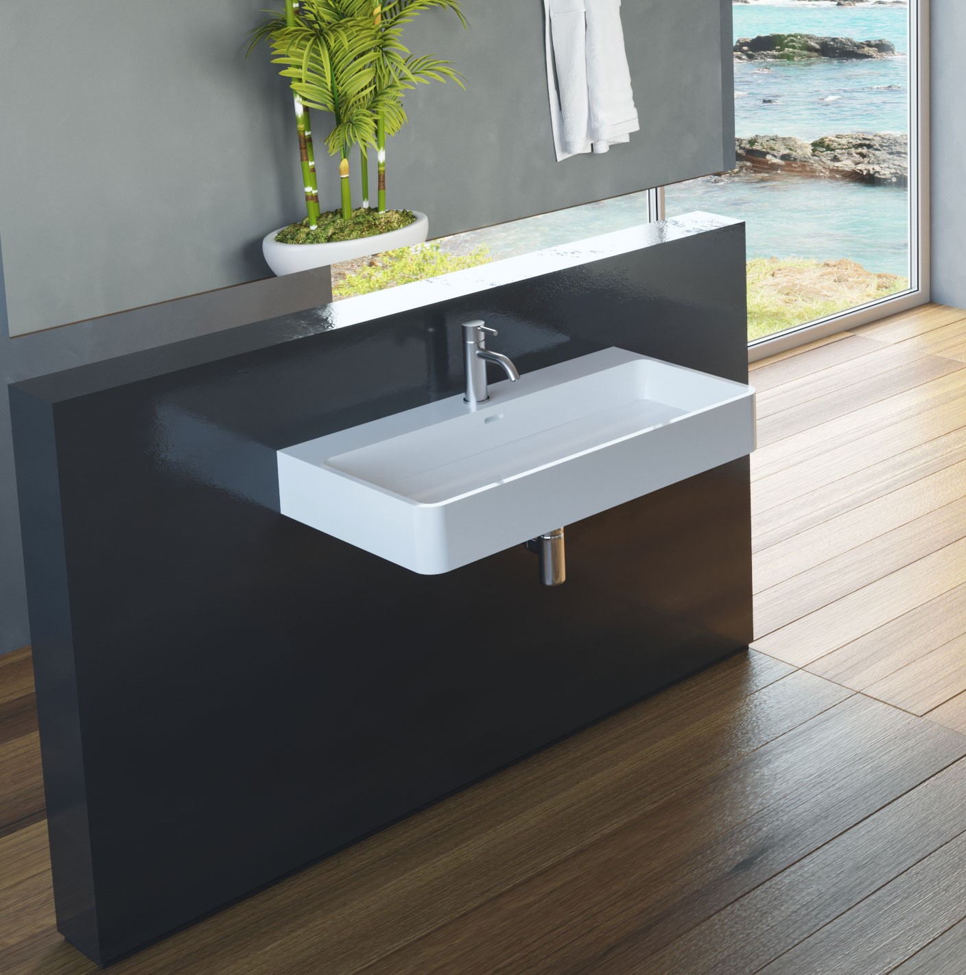 Wall Mounted Sink - WT-01-L