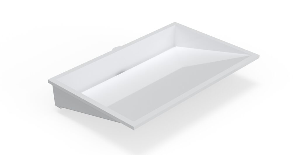 Undermount Ramp Sink - Model UB-04-L | Badeloft USA