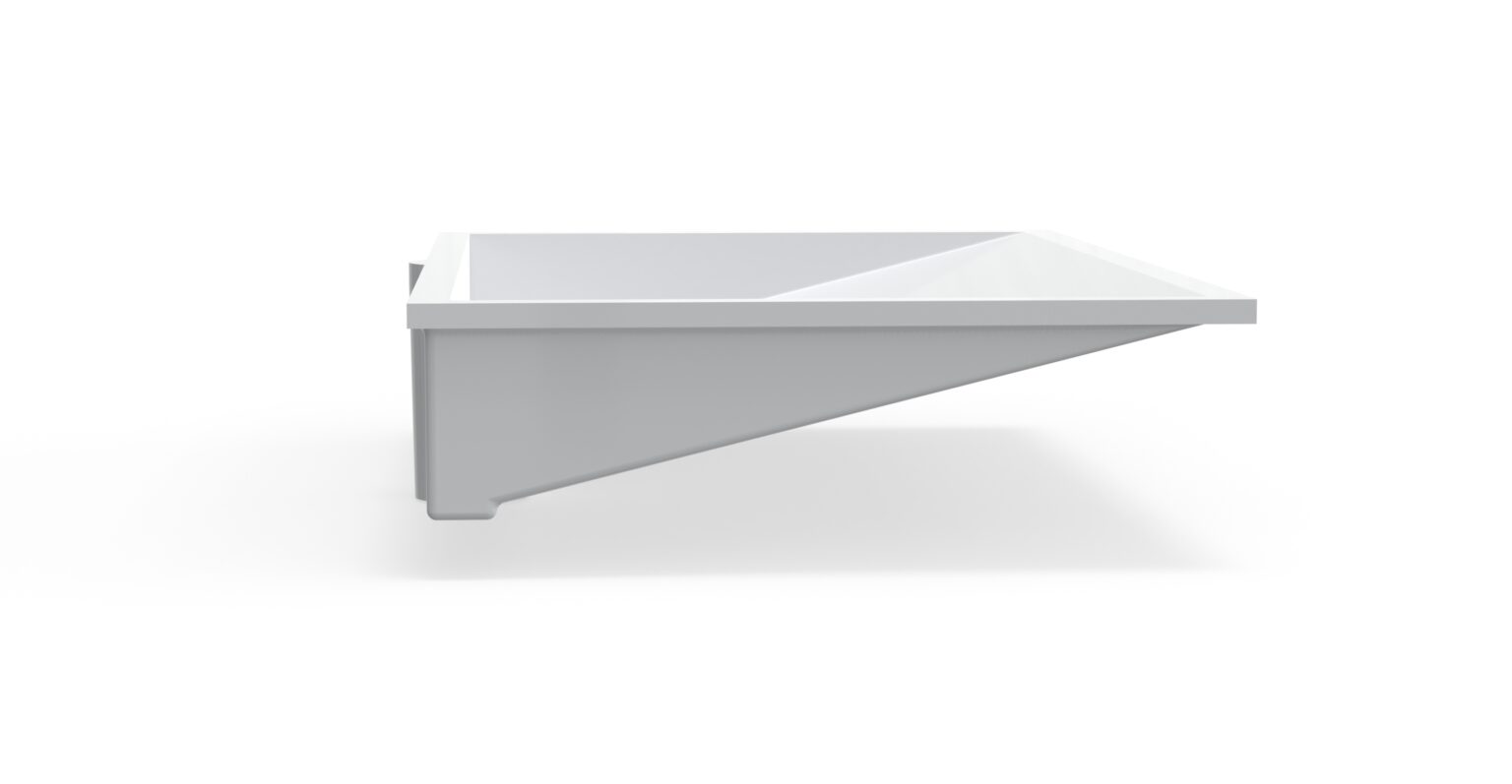 Undermount Ramp Sink - Model UB-04-L | Badeloft USA