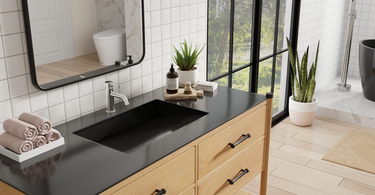 Undermount Ramp Sink - Model UB-04-L | Badeloft USA