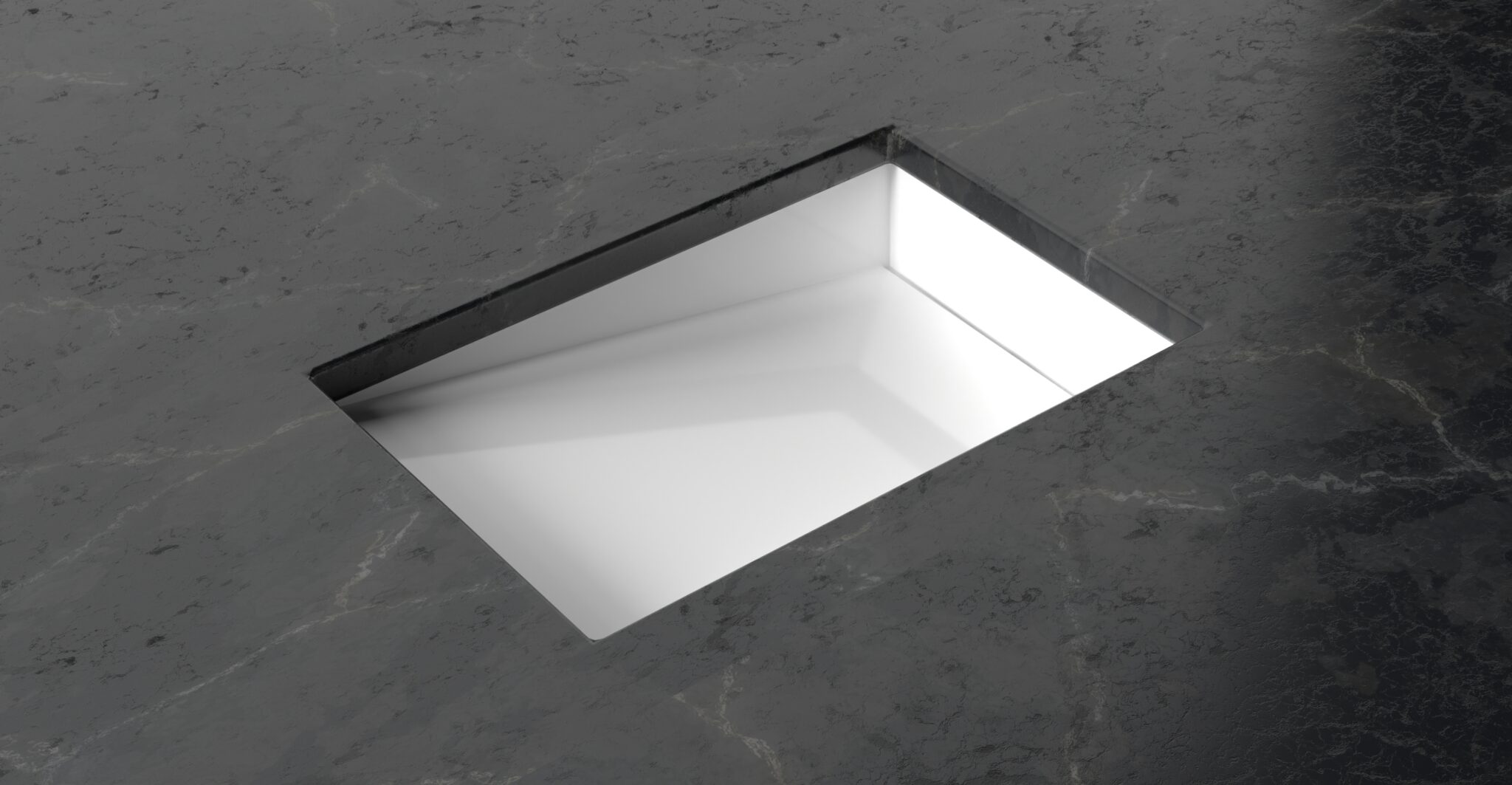 Undermount Ramp Sink - Model UB-04-RL | Badeloft USA