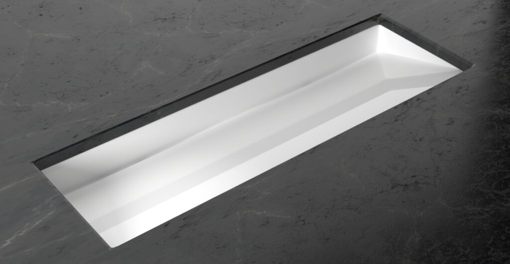 Extra Large Undermount Ramp Sink - UB-04-XL | Badeloft USA