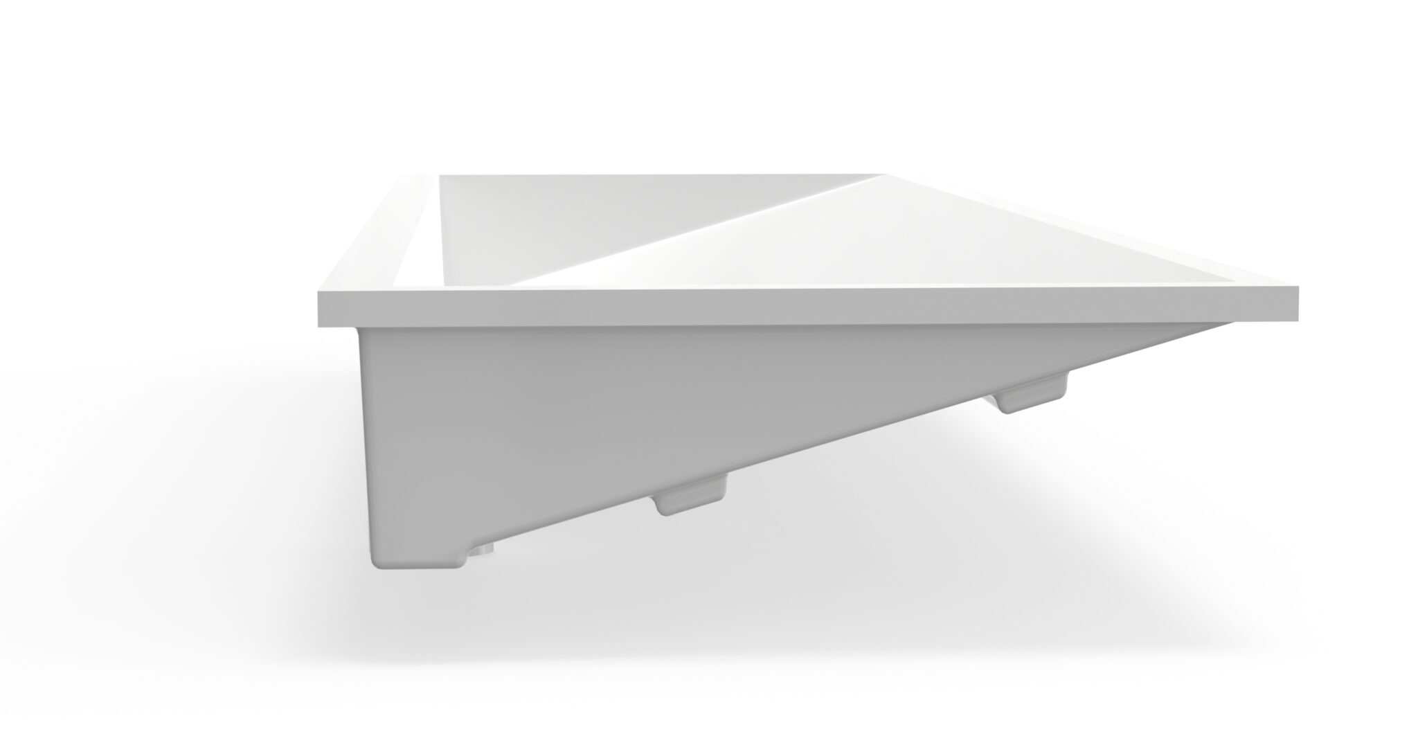 Extra Large Undermount Ramp Sink - UB-04-XL | Badeloft USA