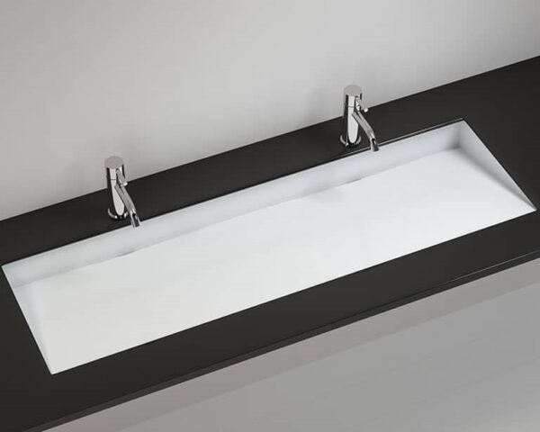 Extra Large Undermount Ramp Sink - Model UB-04-XL | Badeloft USA