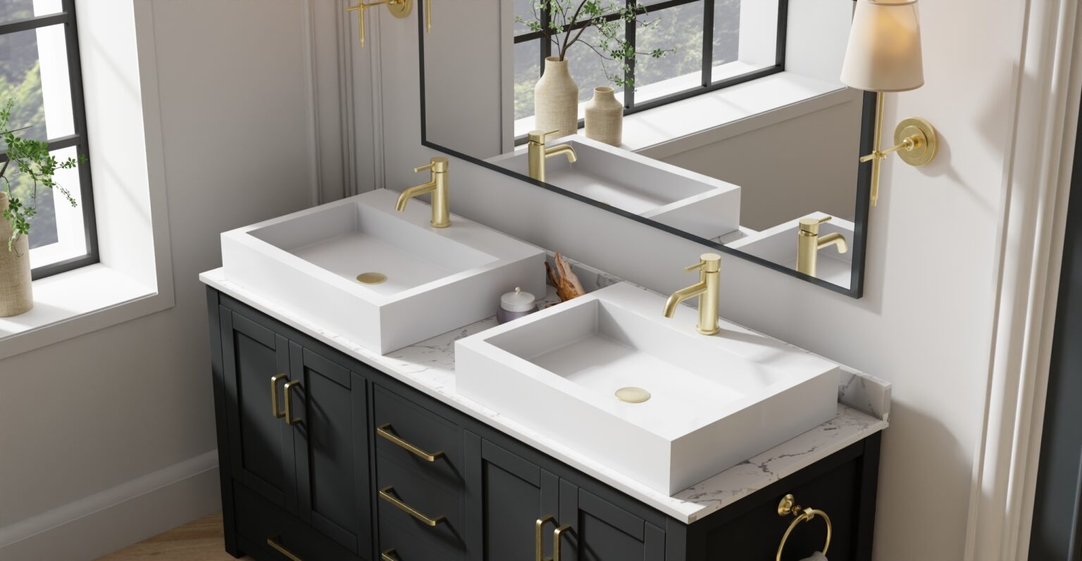 Small Countertop Sink - Model WB-05-M | Badeloft USA