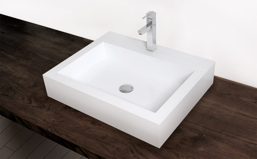 Small Countertop Sink - Model WB-05-M | Badeloft USA