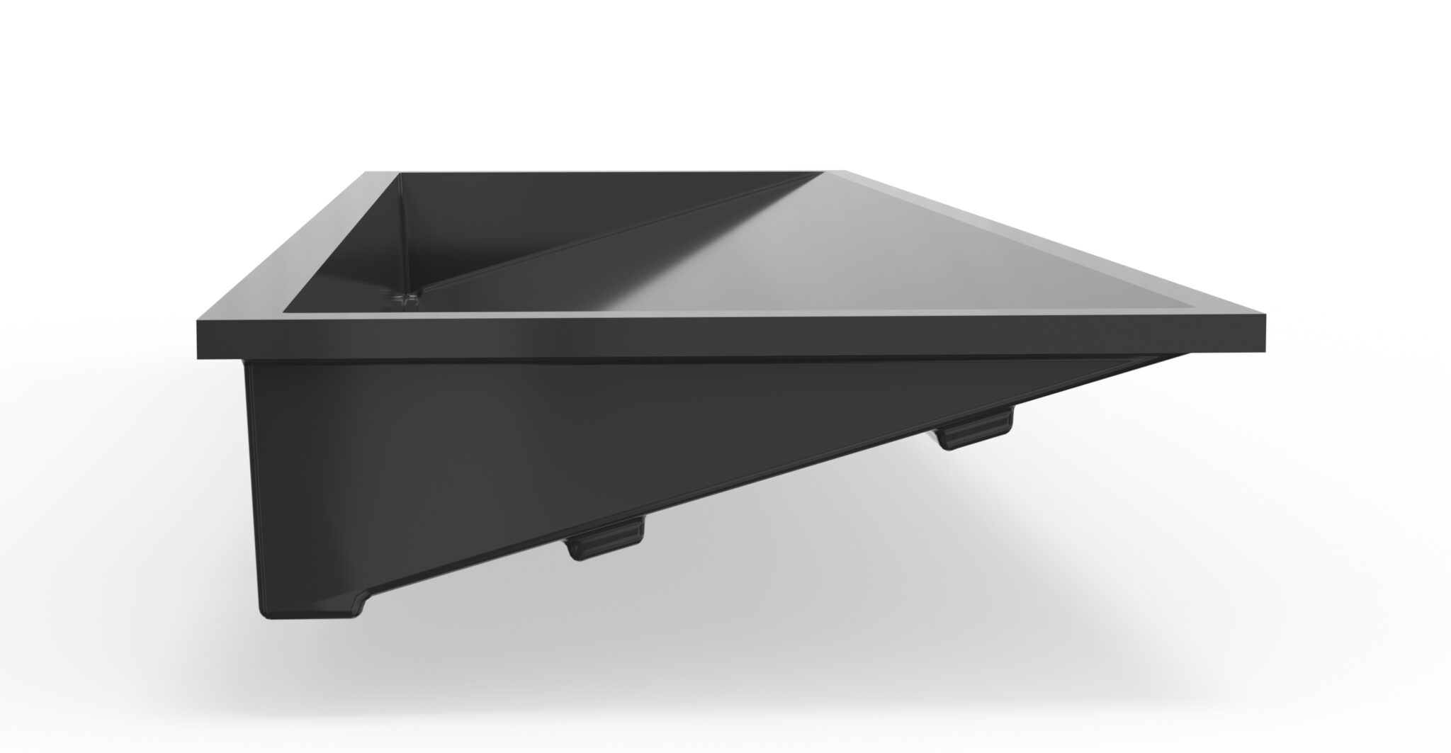 XXL Undermount Ramp Sink - Model UB-04-XXL | Badeloft USA