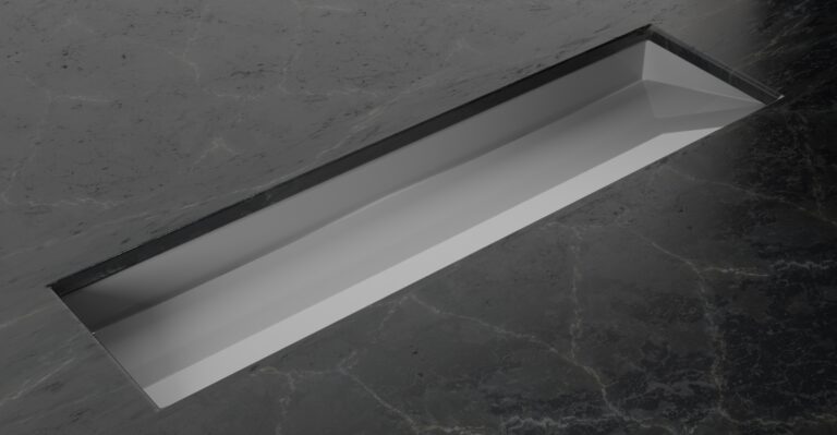 XXL Undermount Ramp Sink - Model UB-04-XXL | Badeloft USA