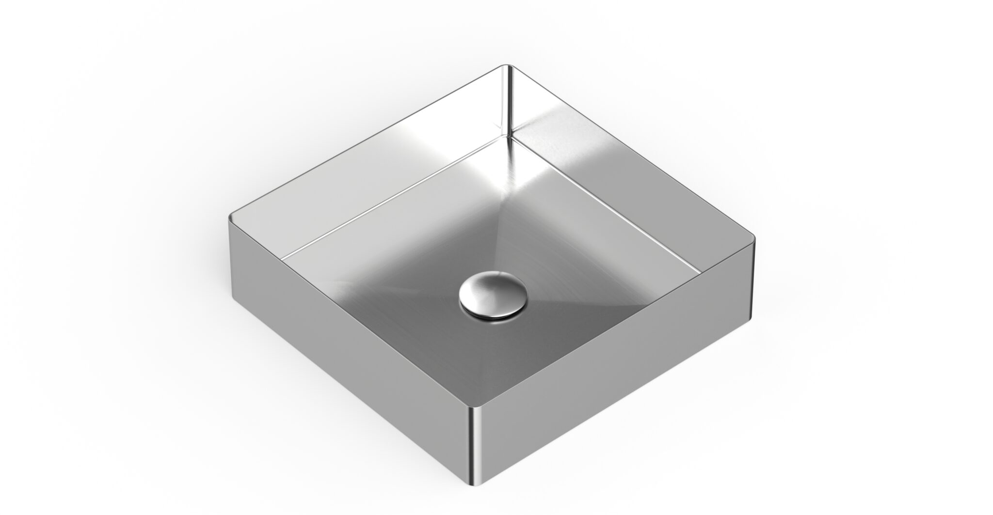 Stainless Steel Countertop Sink ES-WB-400-BS | Badeloft USA