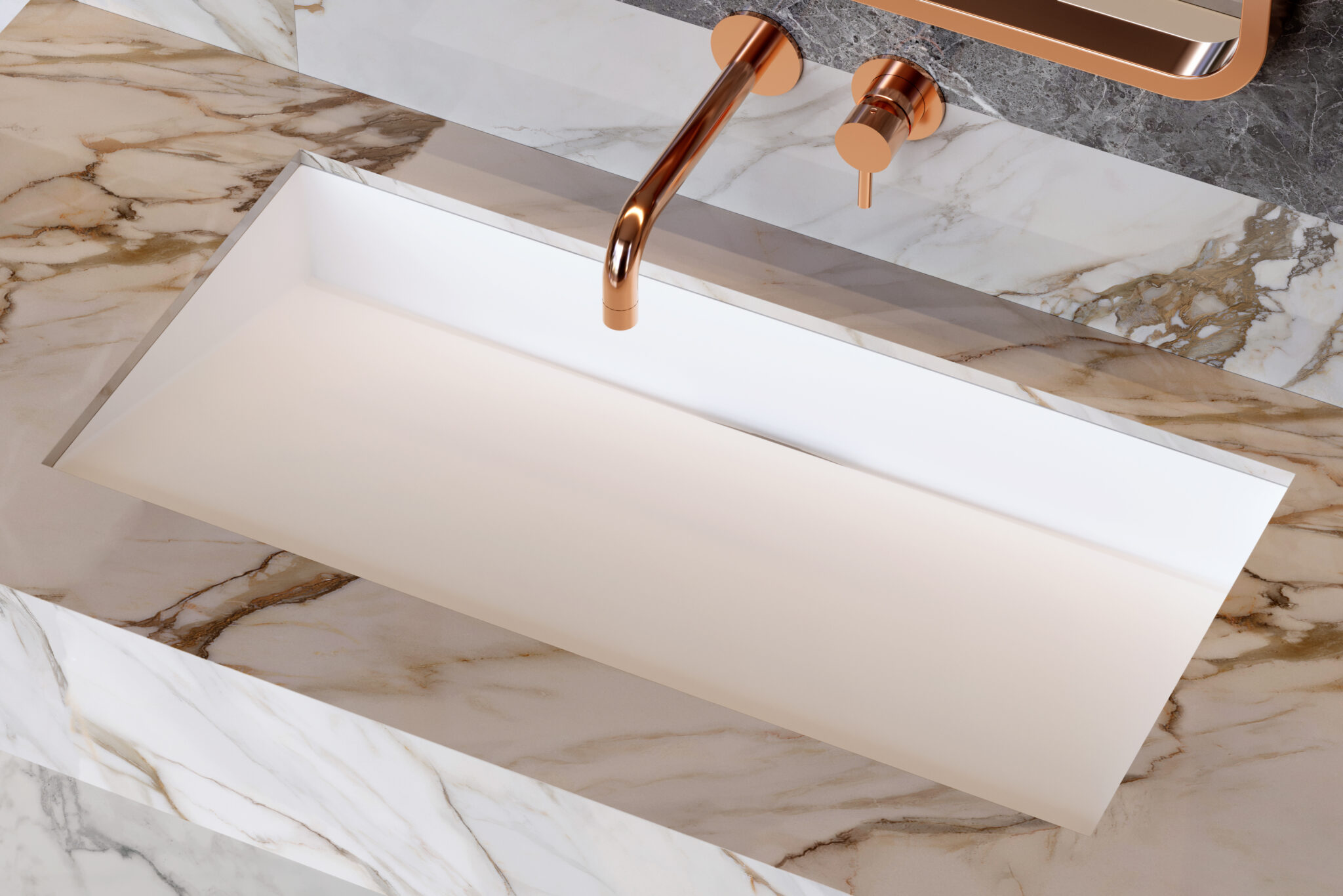 Undermount Ramp Sink - Model UB-04-32 | Badeloft USA