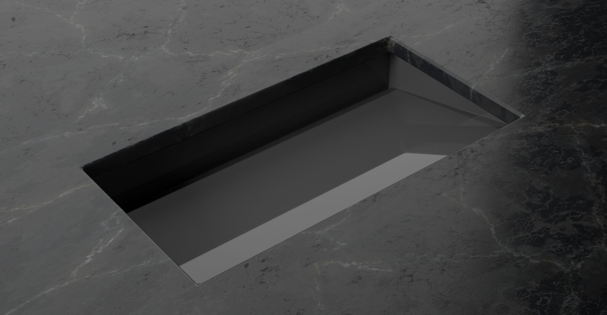 Undermount Ramp Sink - Model UB-04-32 | Badeloft USA