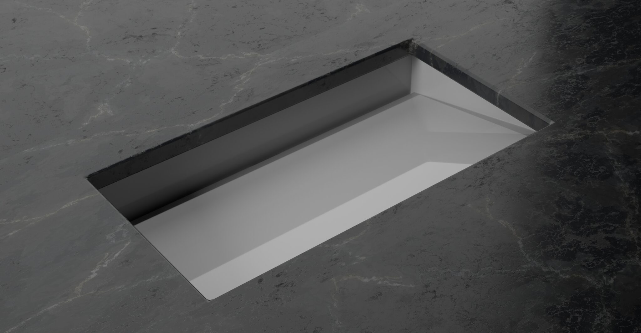 Undermount Ramp Sink - Model UB-04-32 | Badeloft USA