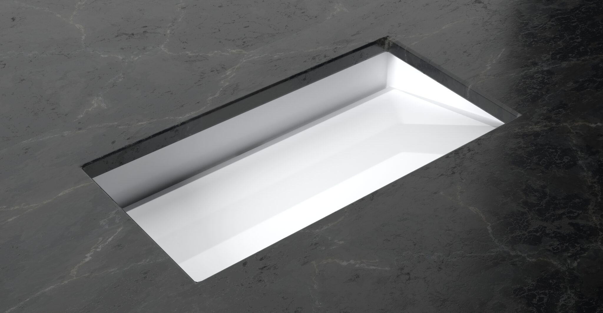 Undermount Ramp Sink - Model UB-04-32 | Badeloft USA