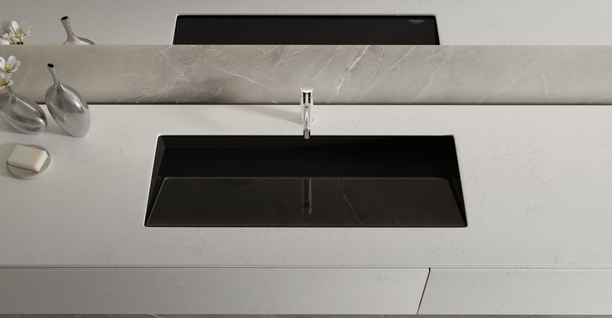 Undermount Ramp Sink - Model UB-04-40 | Badeloft USA