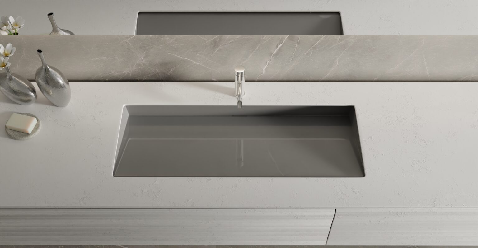 Undermount Ramp Sink - Model UB-04-40 | Badeloft USA