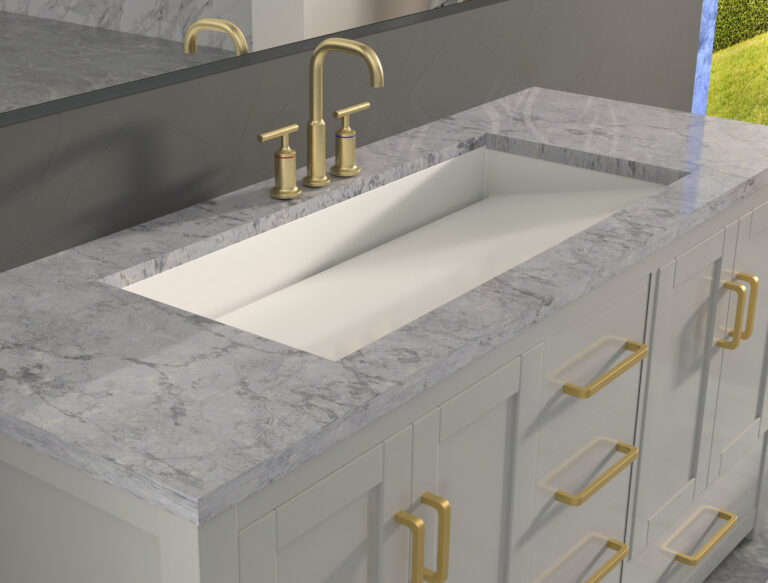 Undermount Ramp Sink - Model UB-04-40 | Badeloft USA