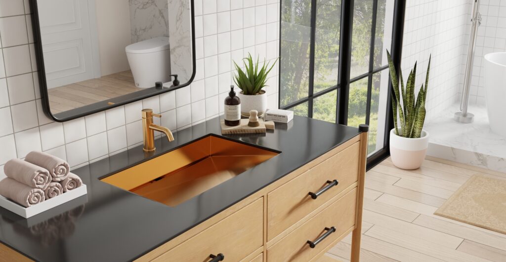 Undermount Ramp Sink - Model ES-UB-04-L | Badeloft USA