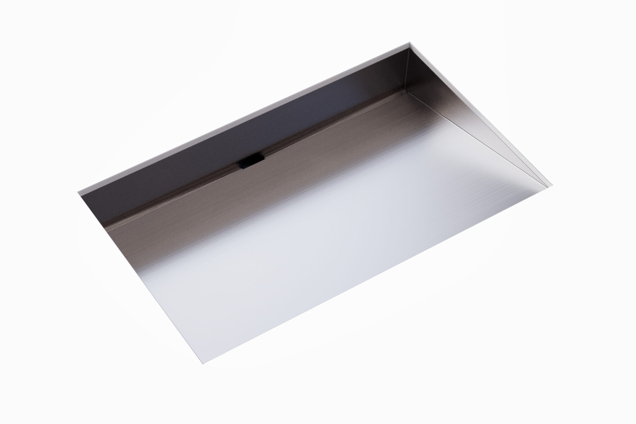 Undermount Ramp Sink - Model ES-UB-04-L-BS | Badeloft USA