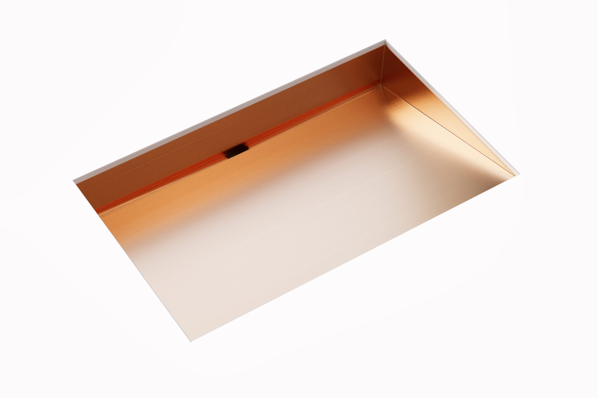 Undermount Ramp Sink - Model ES-UB-04-L-BRG | Badeloft USA