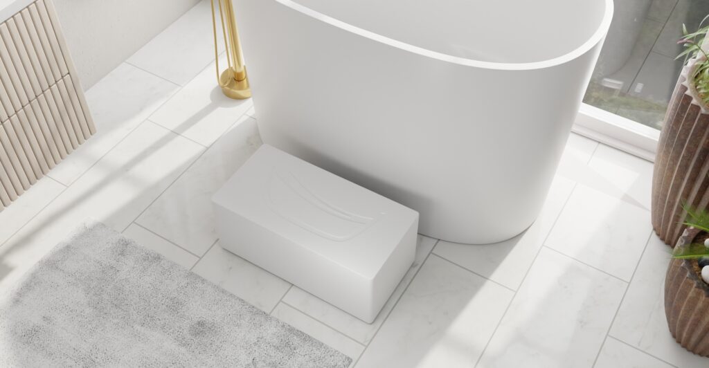 Bath Step for Freestanding Bathtubs | Badeloft