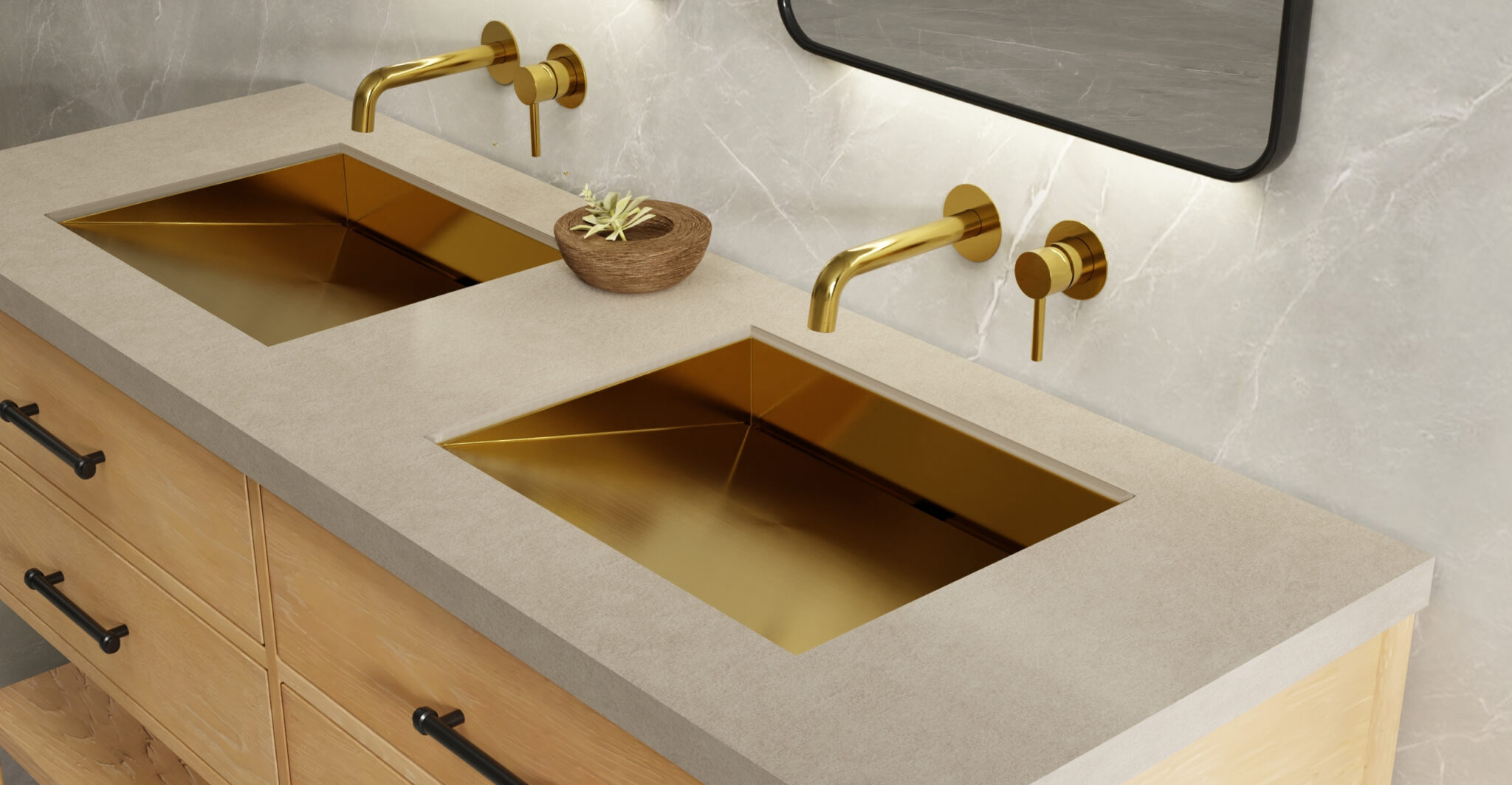 Undermount Ramp Sink - ES-UB-04-M | Badeloft USA