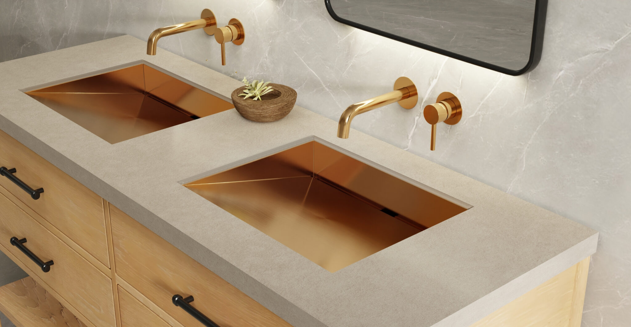 Undermount Ramp Sink - ES-UB-04-M | Badeloft USA